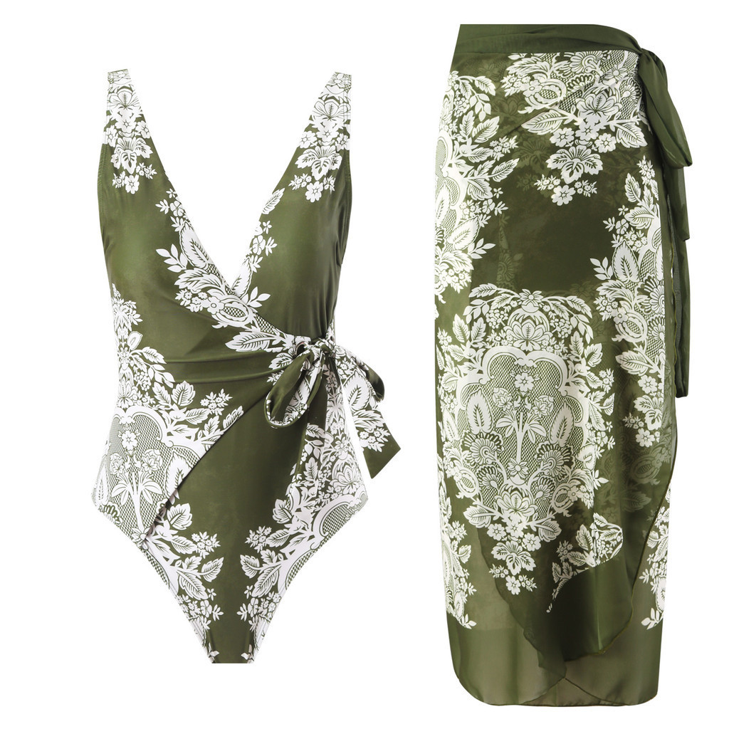 Qunz Covering The Stomach Sexy High Waisted Split Body Swimsuit 308 ...