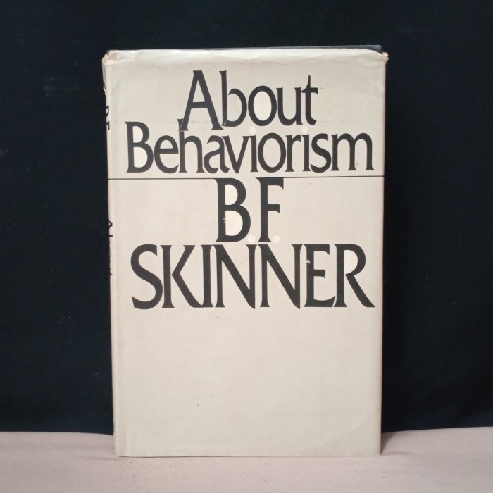 About BEHAVIORISM - BF SKINNER - T4 | Shopee Philippines