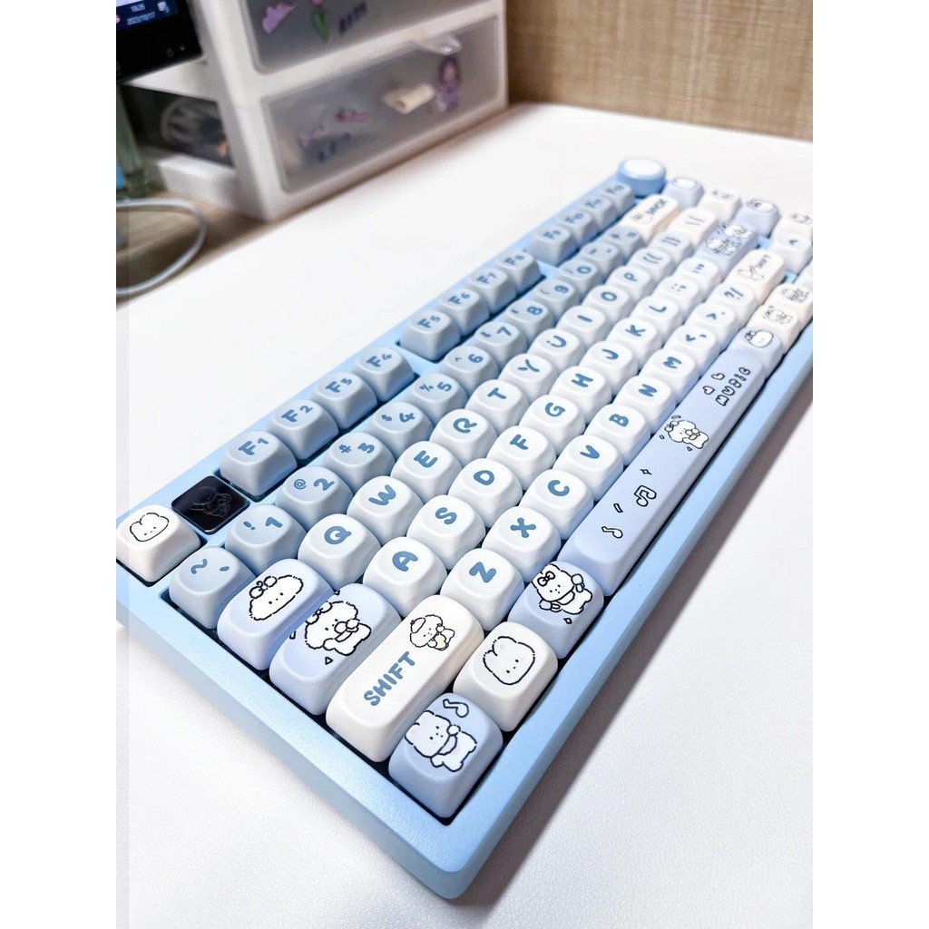 Band Dog Keycap Five-side Dye Sublimation MOA Profile PBT Creative ...
