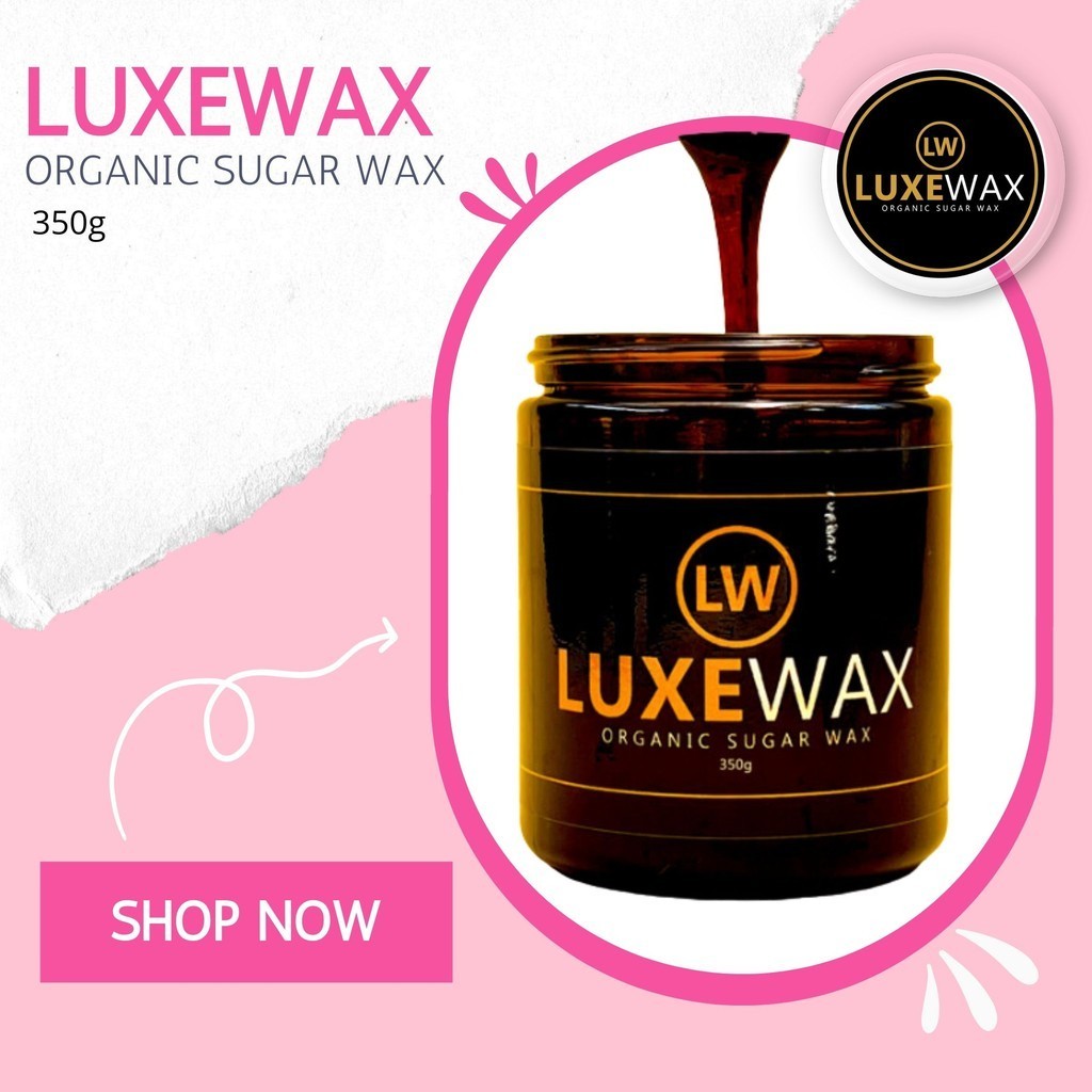 LUXEWAX KIT ORGANIC WAX HAIR REMOVAL LUXE WAX 350g | Shopee Philippines