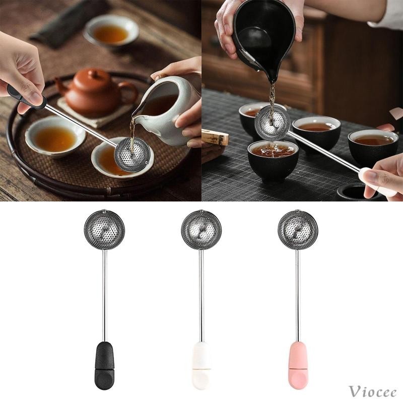 [Viocee] Tea Strainer Tea Portable Fine Mesh with Handle Tea Ball ...