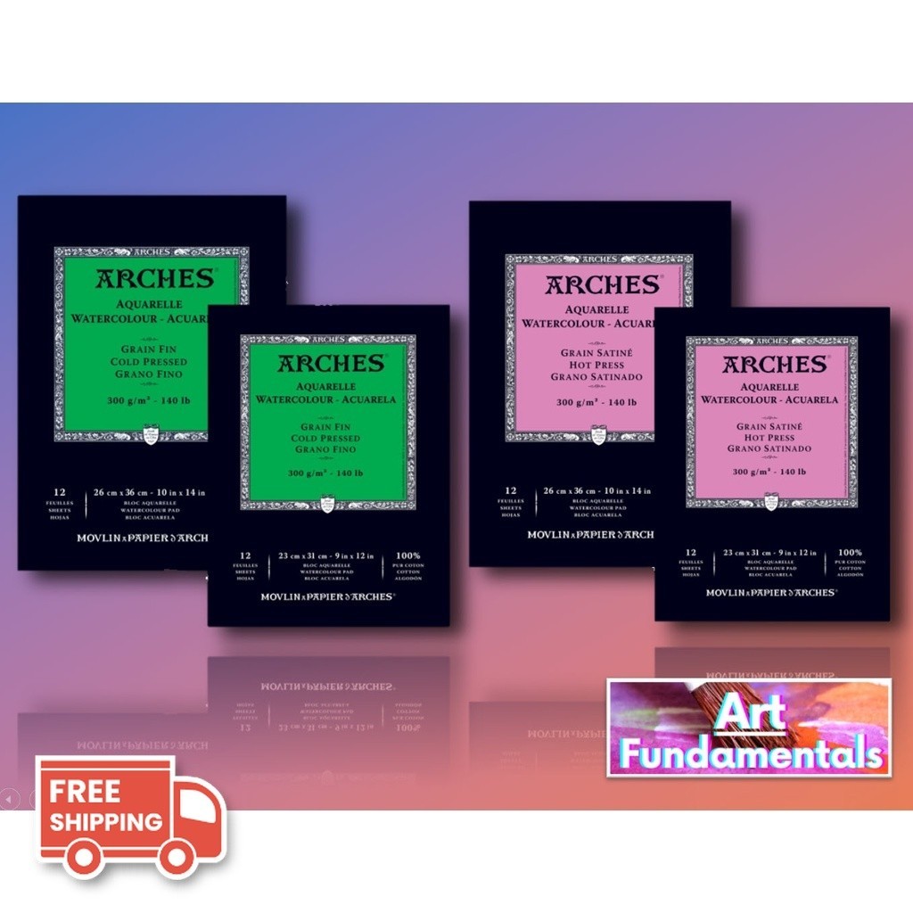Arches Watercolor Paper Pads & Blocks | Shopee Philippines