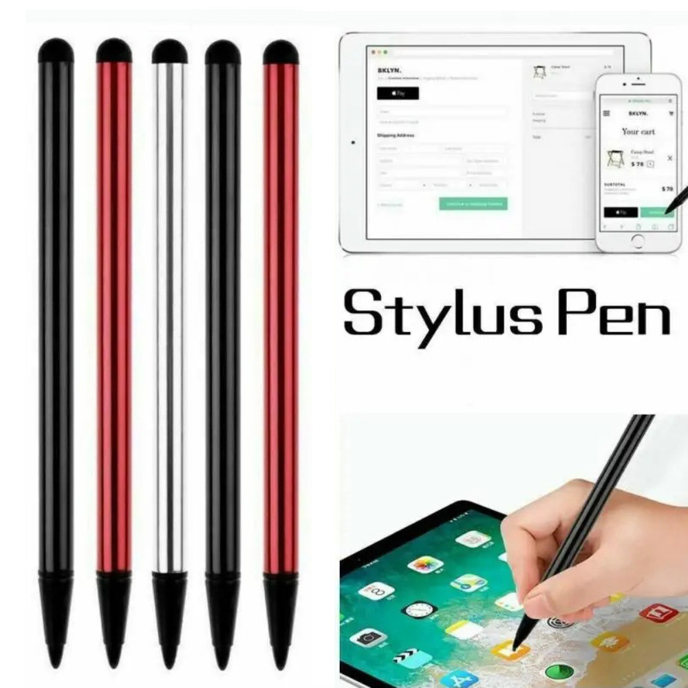 Universal 2 in1 Stylus Pen - Capacitive Touch Pen - Student Tablet ...