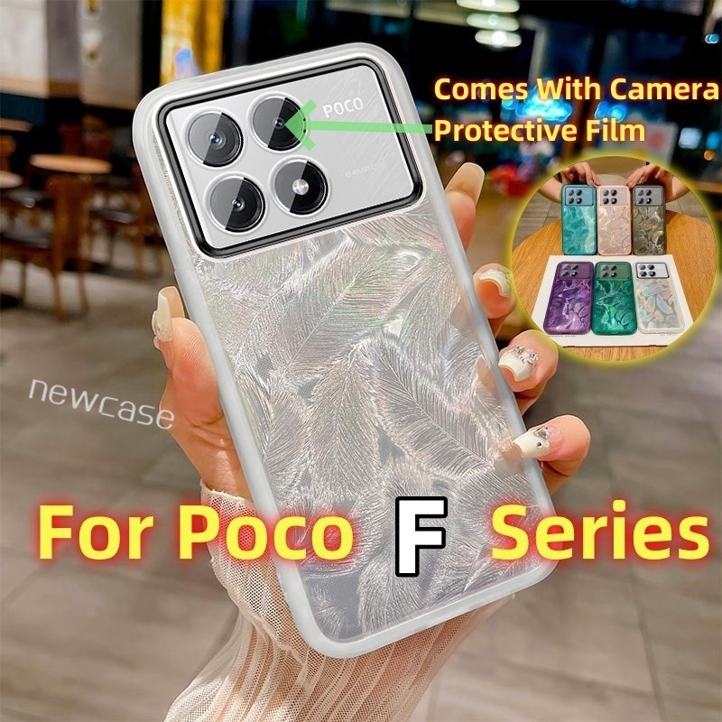 Soft Case For Xiaomi Poco F6 Pro 5G PocoF5 F5Pro PocoF6 F6Pro Feather ...