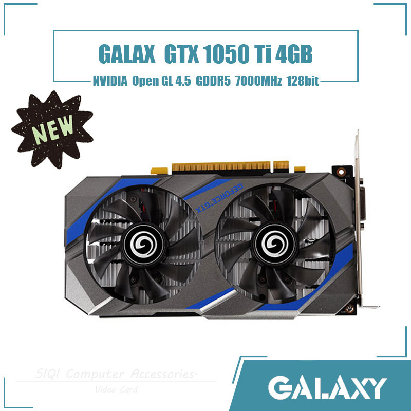GALAX GTX 1050 Ti 4GB Graphics card Interface PCI-E 3.0 Capacity 4GB ...