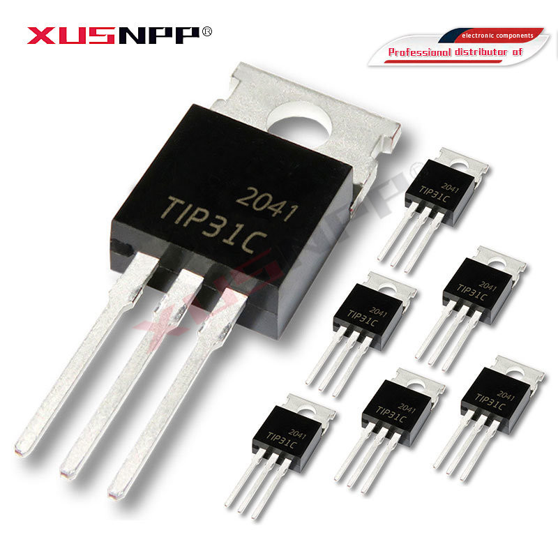 10PCS TIP31C TIP32C TIP41C TIP42C Transistor TO-220 TO220 TIP31 TIP32 ...