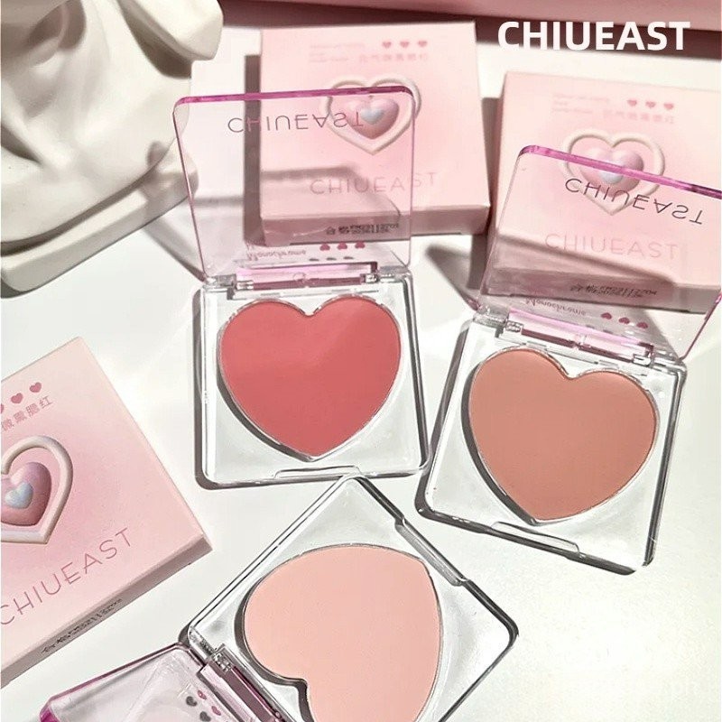 CHIUEAST Blush Monochrome Heart Blush No Falling out Expansion Color ...