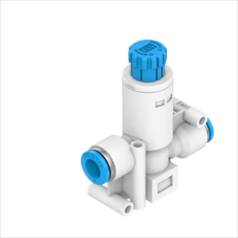 Brand New FESTO FESTO One-Way Pipe Throttle Speed Regulating Valve GR/GRO-QS-4-6-8-10-12 Ready ...