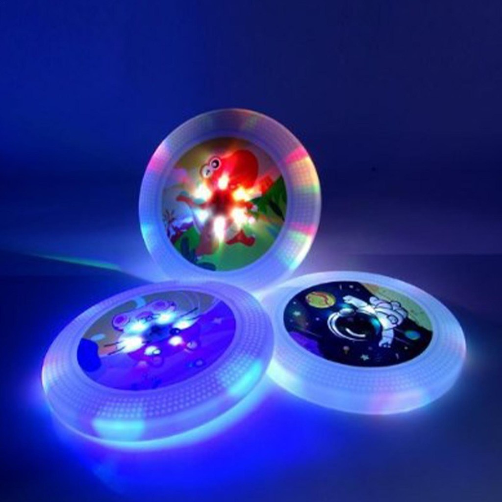 Flying Disc Toy Outdoor Lighted Disc LED Flying Disc Professional ...
