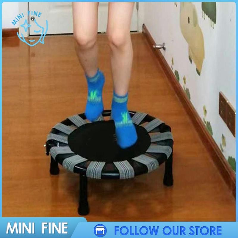 [ Mini Trampoline Portable Sturdy Jumping Bed for Play Exercise Home ...