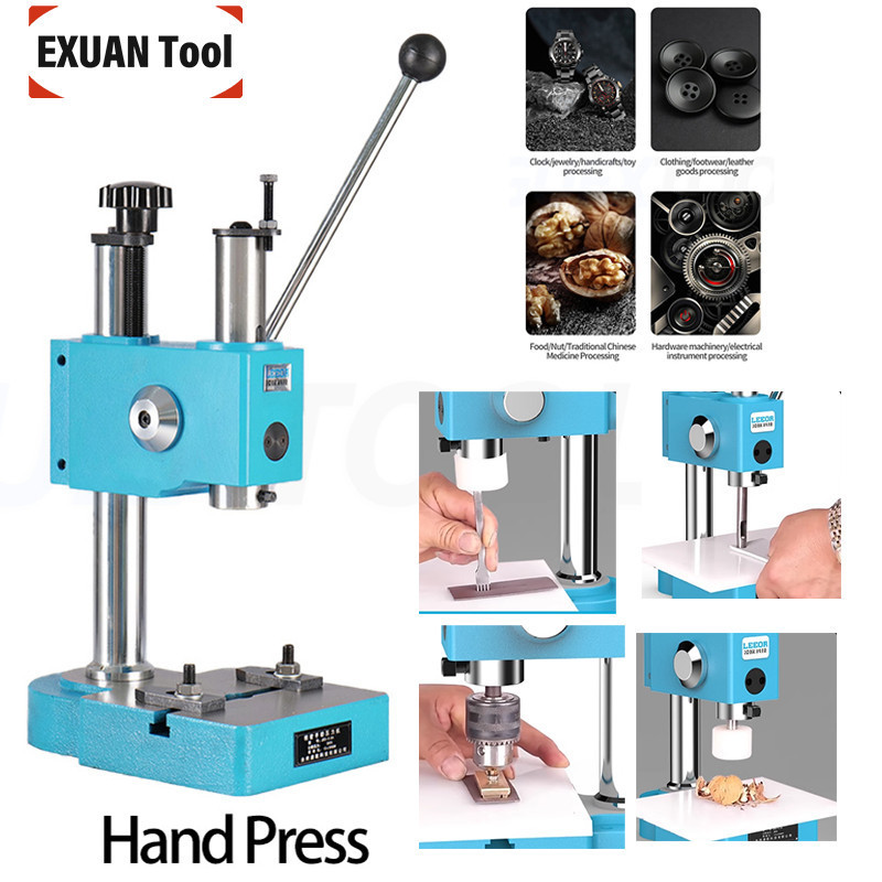 Manual Arbor Press 0.3 Ton Manual Leverage Mountable Bearings Cast Iron ...