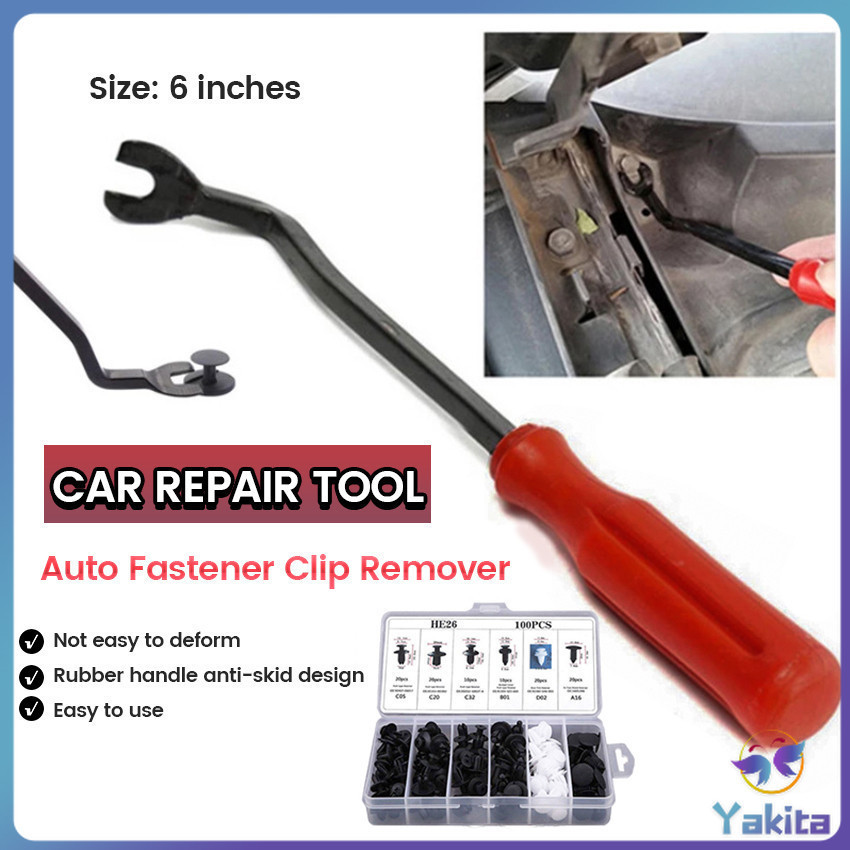Yaki Auto Fastener Clip Remover Car Door Upholstery Repair Tools Glue ...