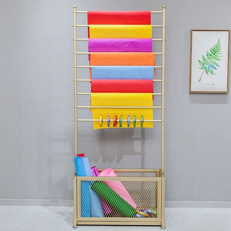 Iron Ribbon Rack Flower Wrapping Paper Rack Ribbon Ribbon Ribbon ...