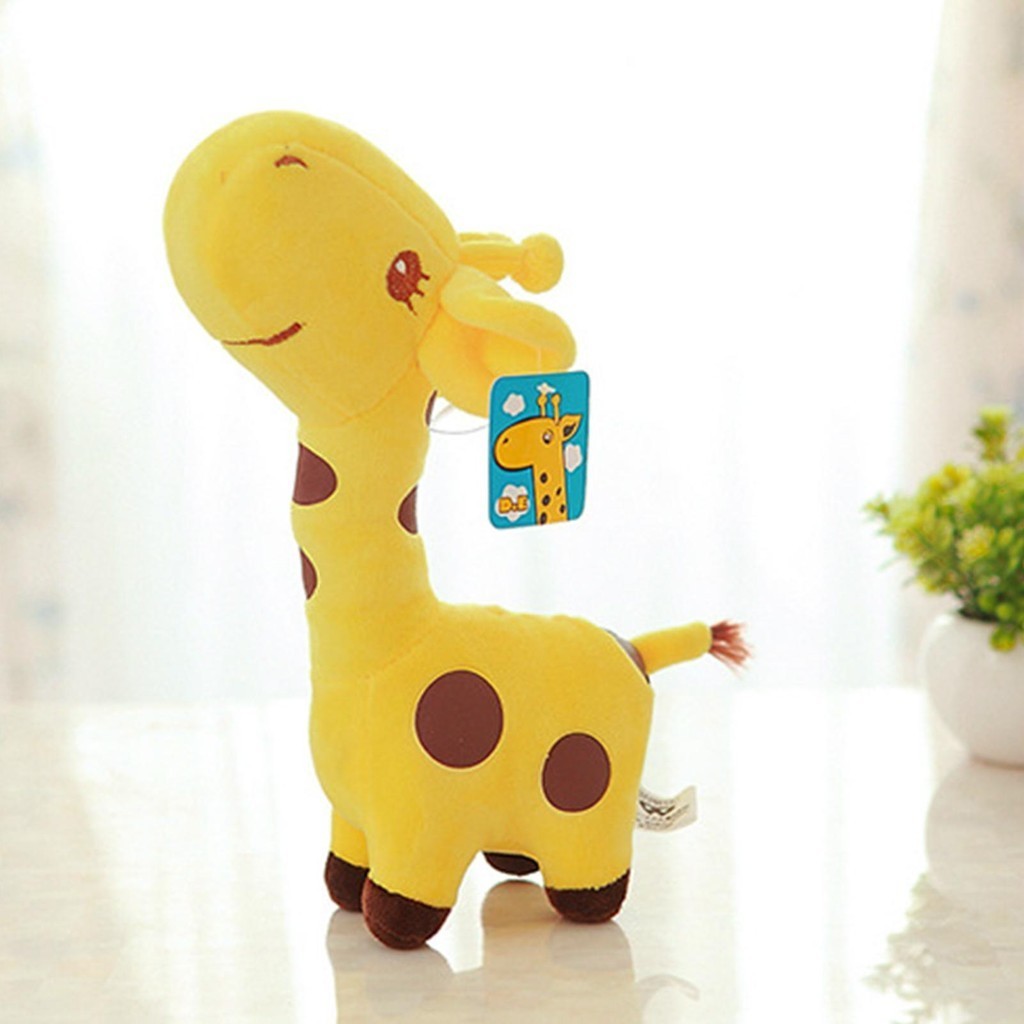 Giraffe Plush Toy Delicate Stuffed Giraffe Plush Doll Cartoon Stuffed ...