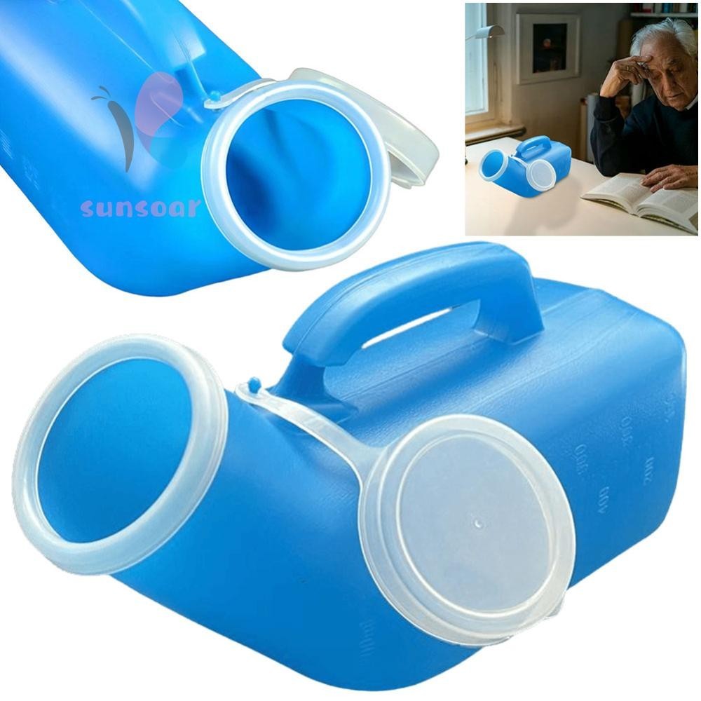 1200ml Urinals for Men Spill Proof Plastic Pee Bottle Male Urinal with ...