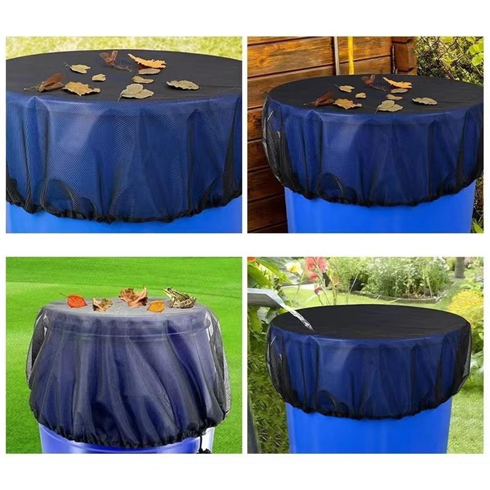 Drawstring Mesh Rain Barrel Net Cover Protect Your Water Collection ...