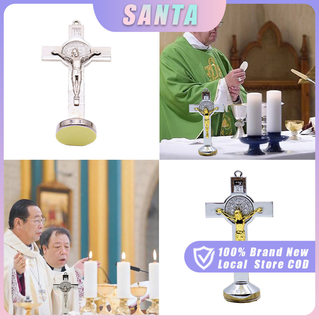 Crucifix Stand Catholic Crucifix Wall Cross Jesus Christ Wall Hanging ...