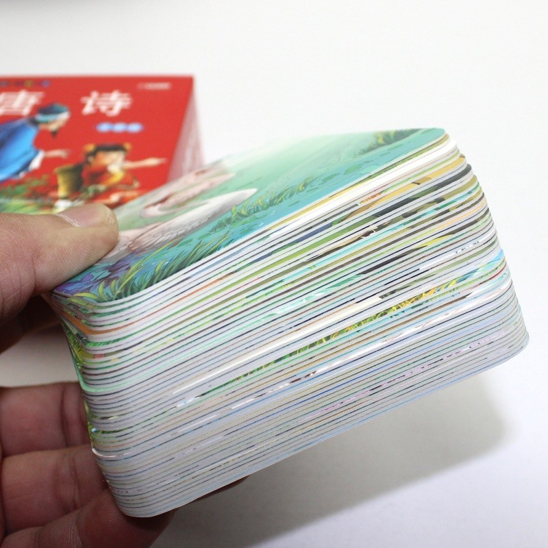 RR+`New Chinese Characters Cards Learn To Tang Poetry with Pinyin for ...