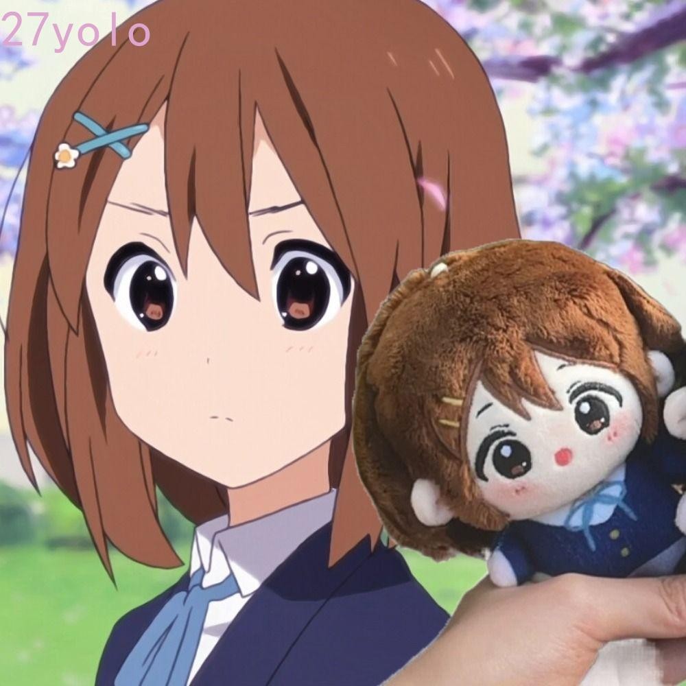 YOLO Hirasawa Yui Plush Toy, K-ON Cosplay Soft Akiyama Mio Plush Doll ...