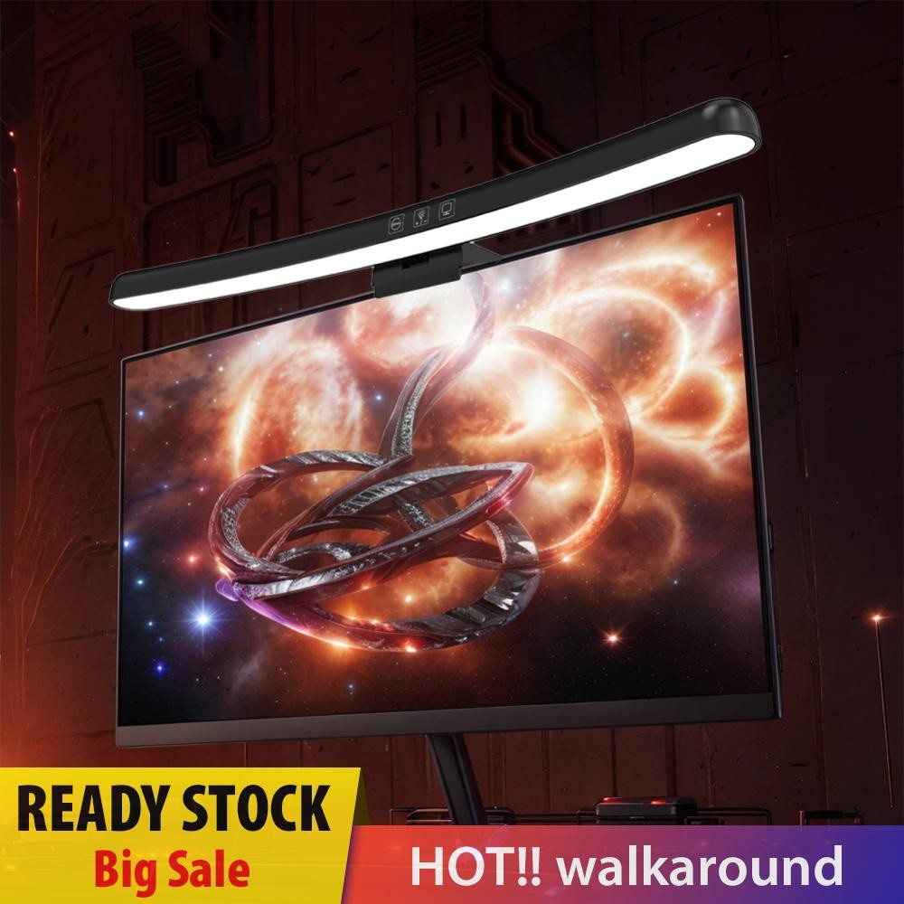 Curved Monitor Light Bar 3 Color Temperatures Stepless Dimming Screen ...