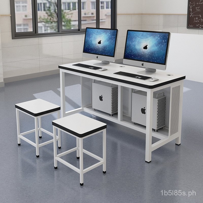 School Computer Room Computer Desk Desktop Single Computer Table and ...