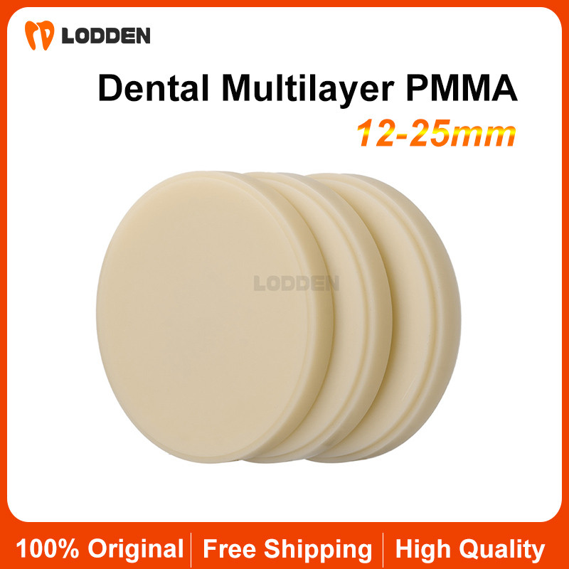 Multilayer PMMA Disc 12-25mm Dental Resin 98mm For Lab CAD/CAM Open ...