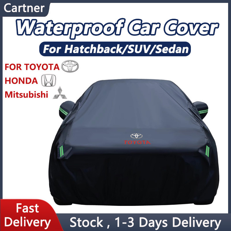 Car Cover Waterproof For SUV Hatchback Sedan Vios/City/Civic/Altis ...