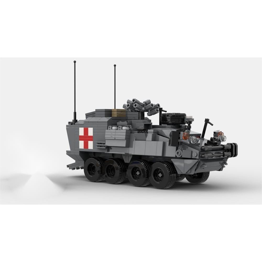 MOC-162176 M1254Medical Armored Vehicle Model Compatible Building Block ...