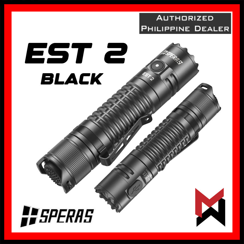 Speras EST 2 - 1900 lumens Tac LED Tacti Flashlight - EST2 | Shopee ...