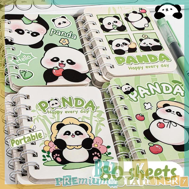 BULK A7 Cute Cartoon Coil Notebook Student Portable Pocket Mini Notepad ...