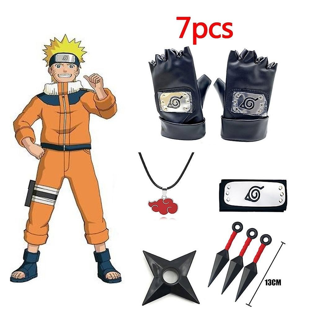 Anime Ninja Weapon Gloves Headband Kunai Kasi Mask Fourth Generation ...
