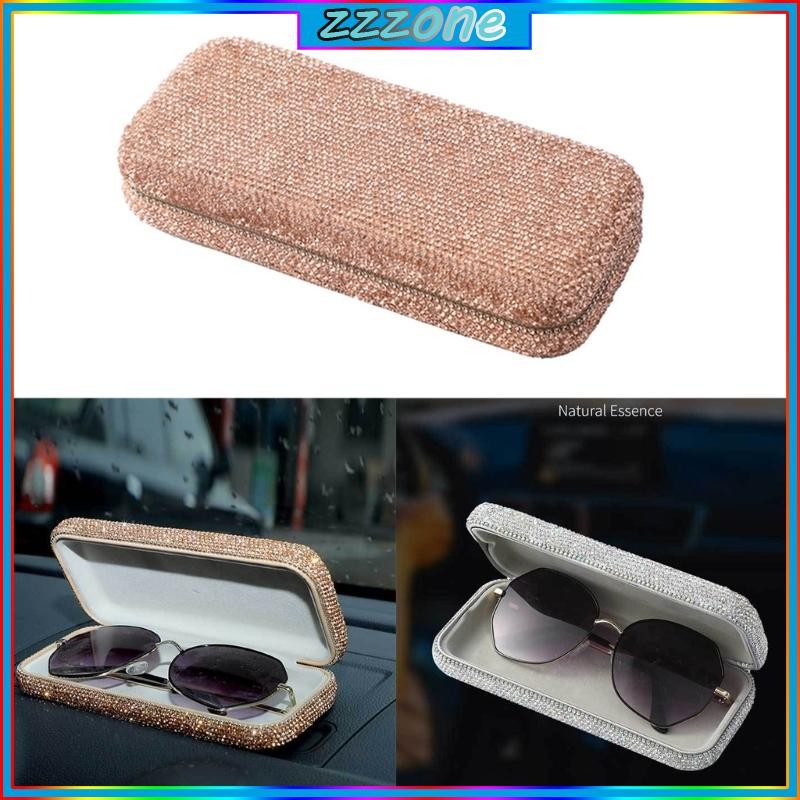 zzz Eyeglasses Case Hard Case Bling Sunglasses Case Rhinestone Glasses ...