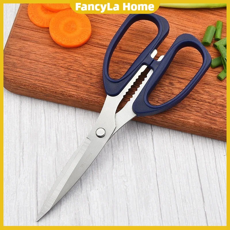 Stainless Steel Strong Kitchen Scissors Household Sharp Scissors Cut ...