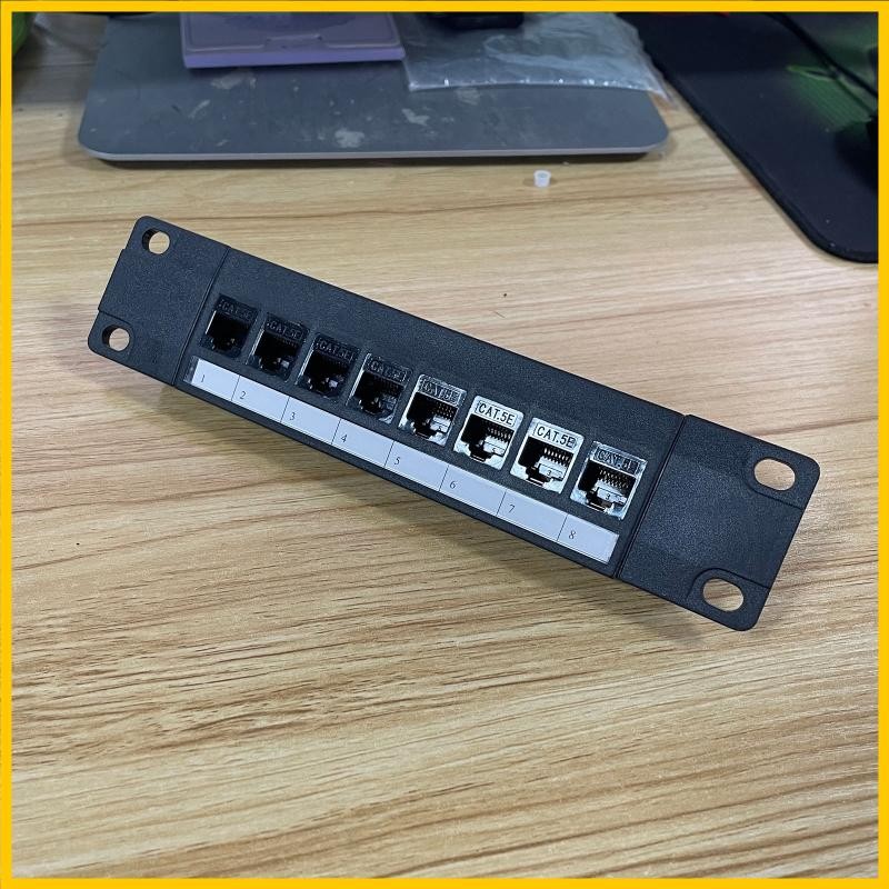 won Wallmount Rackmount 1U Ethernet Patch Panel Punch Down Block for ...