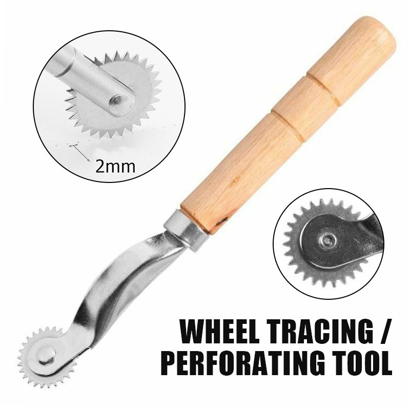 Perforator Tracing Tool Perforating Marking Leather Fabric Paper Card ...