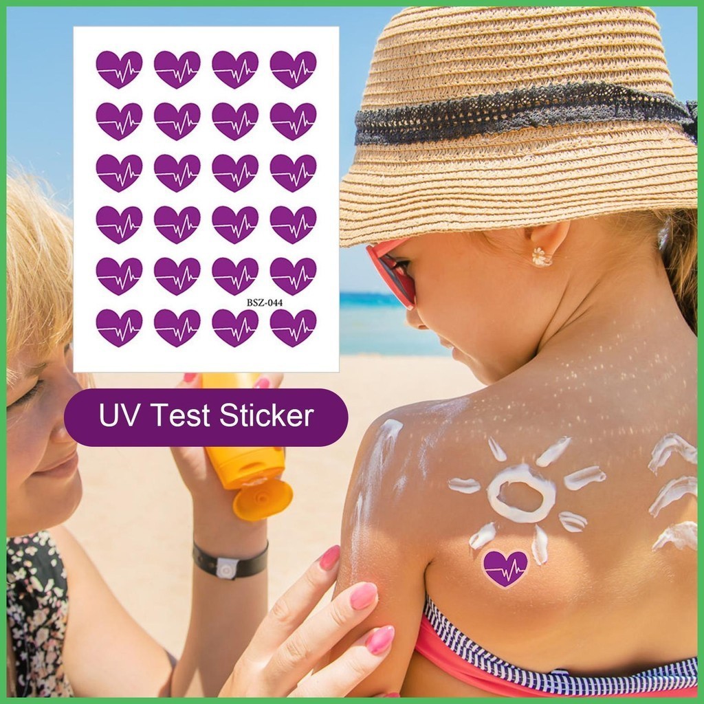 UV Sunscreen Stickers Patch for Outdoor UV Detection Safe Sun ...