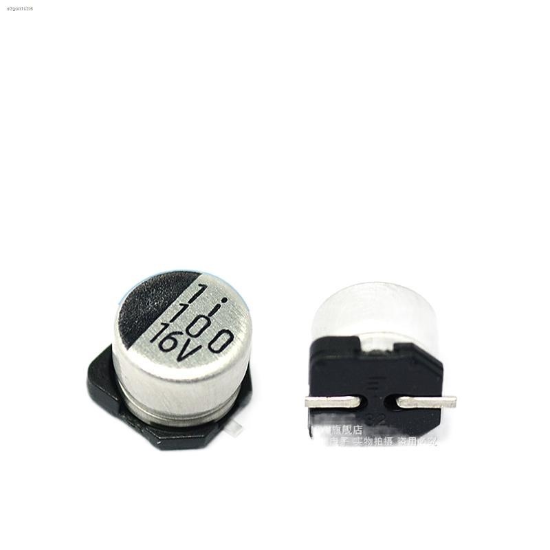 COD☆☸SMD SMD Electrolytic Capacitor 16V 100UF 6.3*5.4MM Aluminum ...