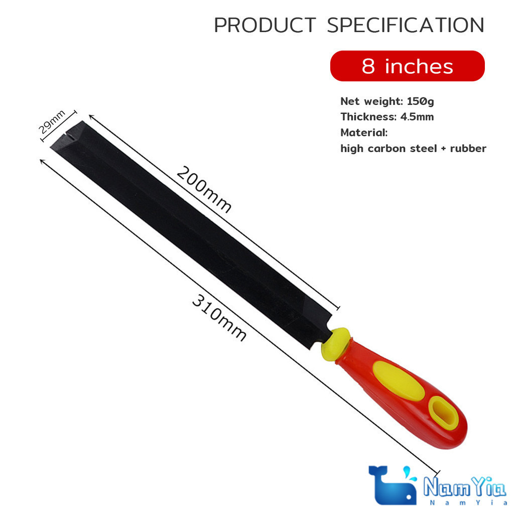NamYia Hand Saw Files Pruning Diamond-Shaped Saw File Carpentry Wood ...