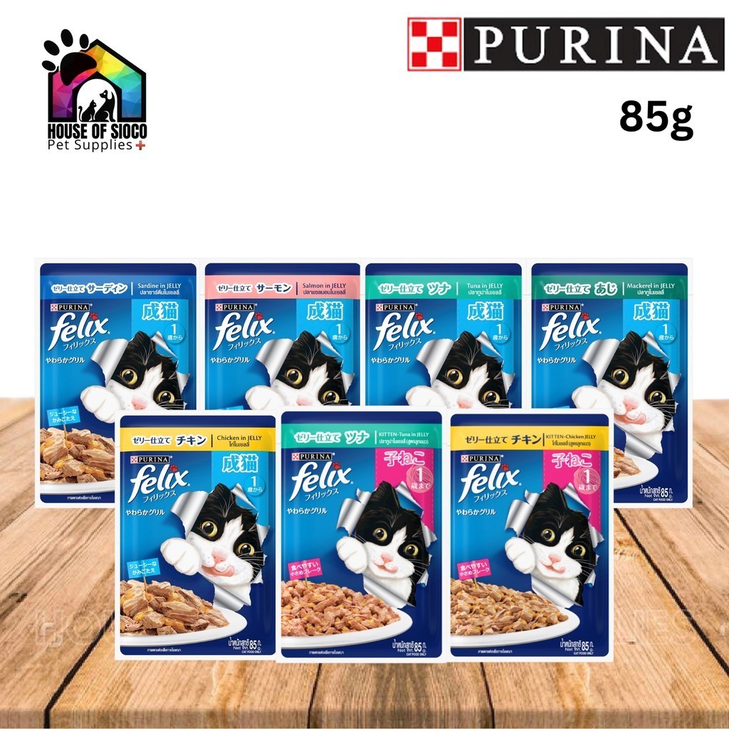 Purina Felix Wet Cat Food 85g | Shopee Philippines