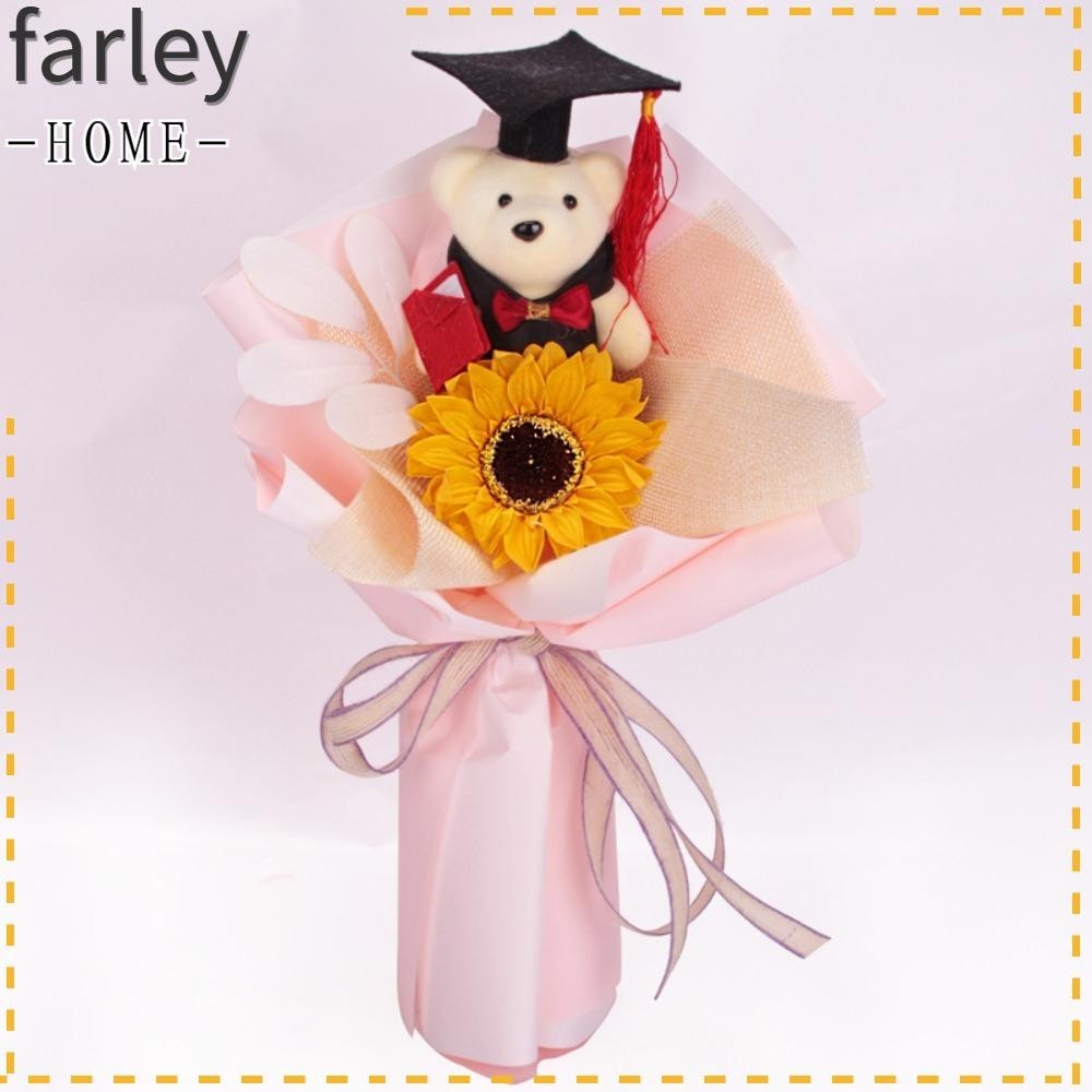 FARLEY Bear Bouquet, Bouquet Decoration Graduation Gift Animal Bouquet ...