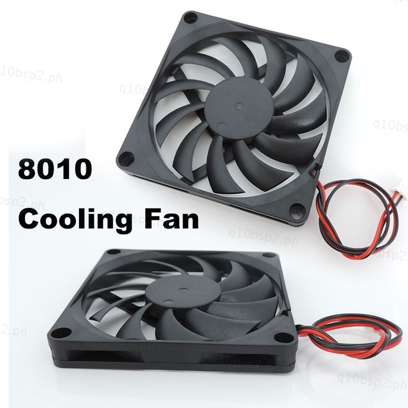 8cm 8010 Cooling Fan Brushless for Reprap 3D Printer Parts DC 5V 12V 24V Cooler 80 x 80 x 10mm ...