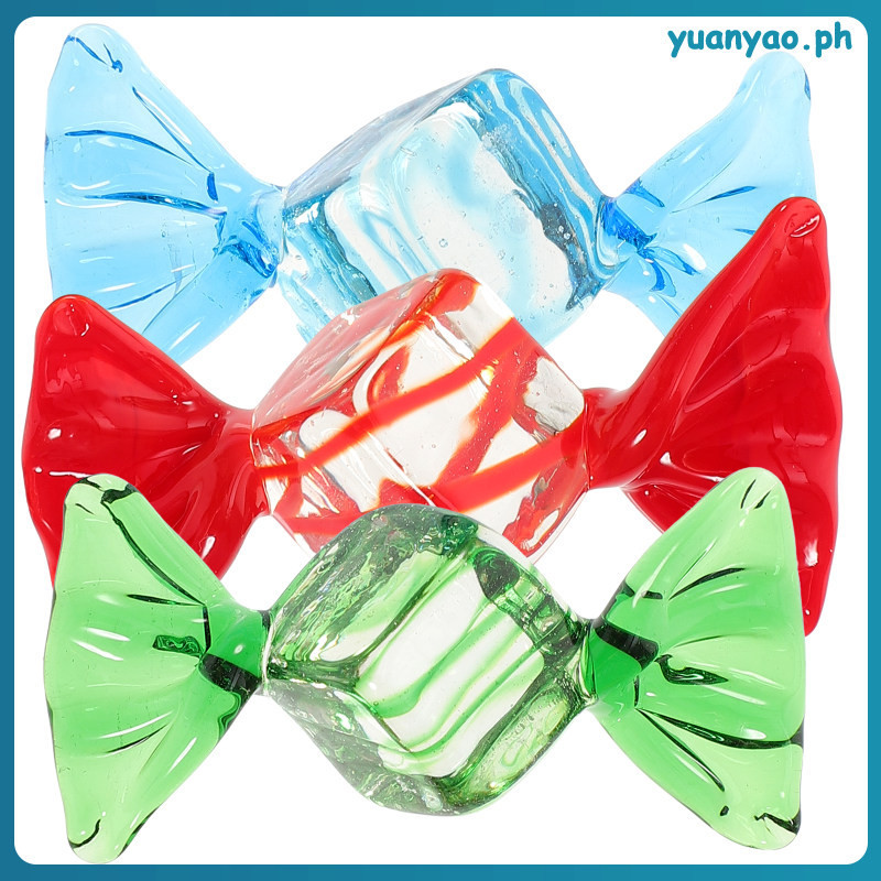Glass Sweets Artificial Candies Vintage Murano Mini Candy Christmas ...