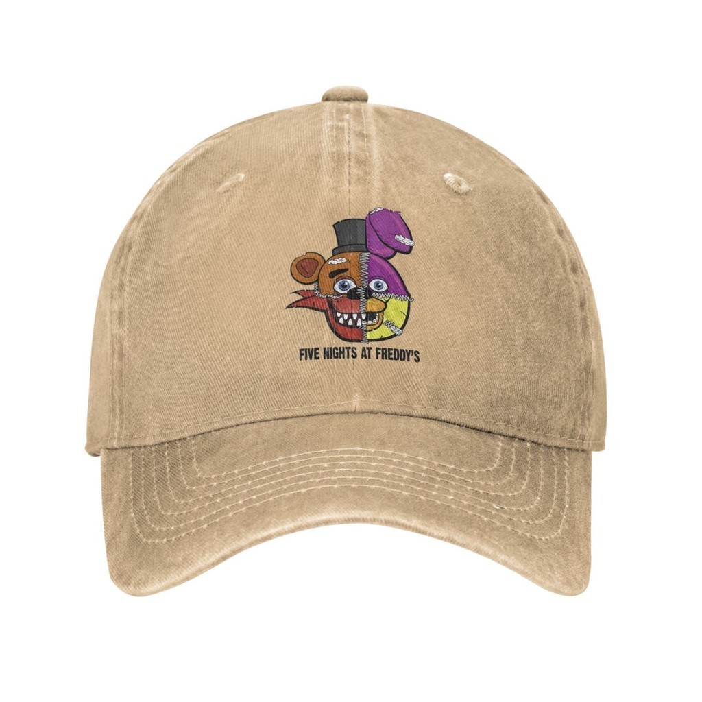 Five Nights At Freddy'S Split Faces Snapback Cap Summer Explosion ...