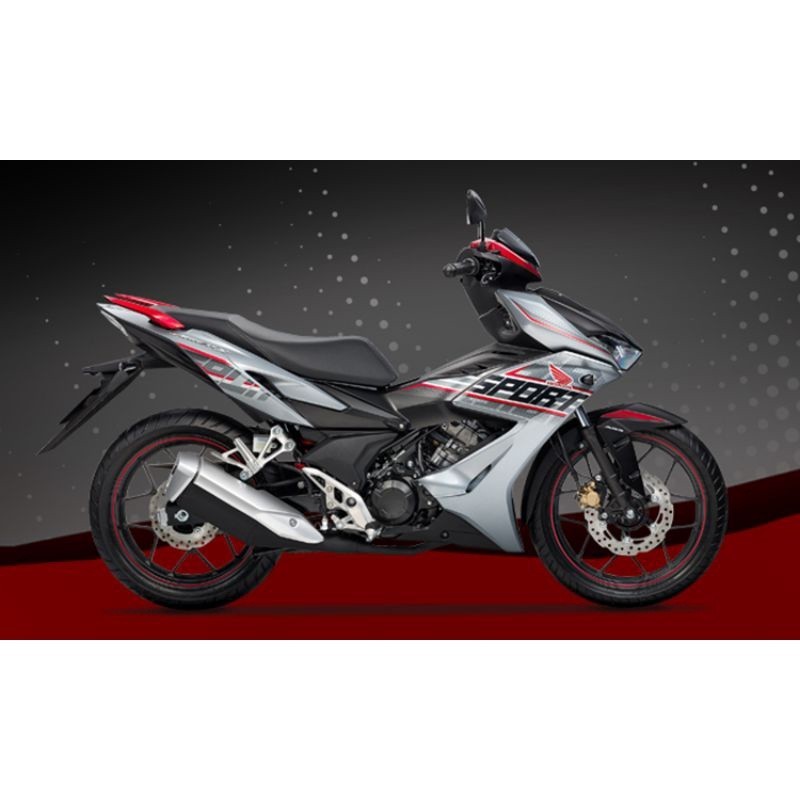Honda Winner X Sport Dark Gray Removable Decal | Shopee Philippines