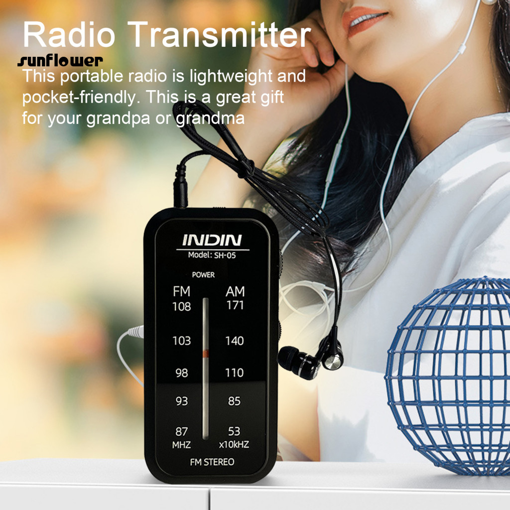 SU Portable Radio Easy-to-use Portable Radio Portable Dual Band Am Fm ...