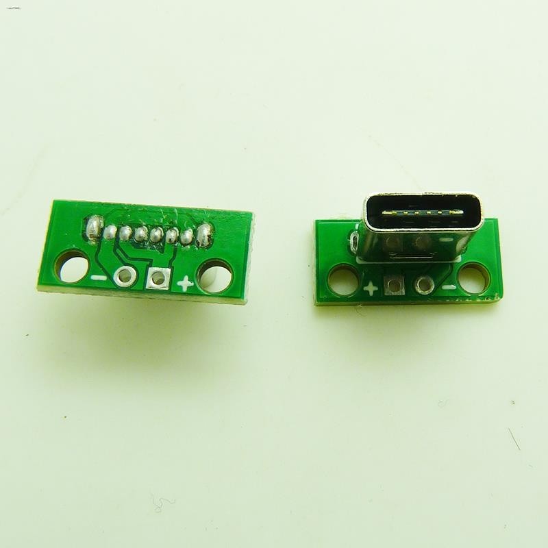 Double-sided plug-in vertical TYPE-C female test board USB 3.1 with PCB ...