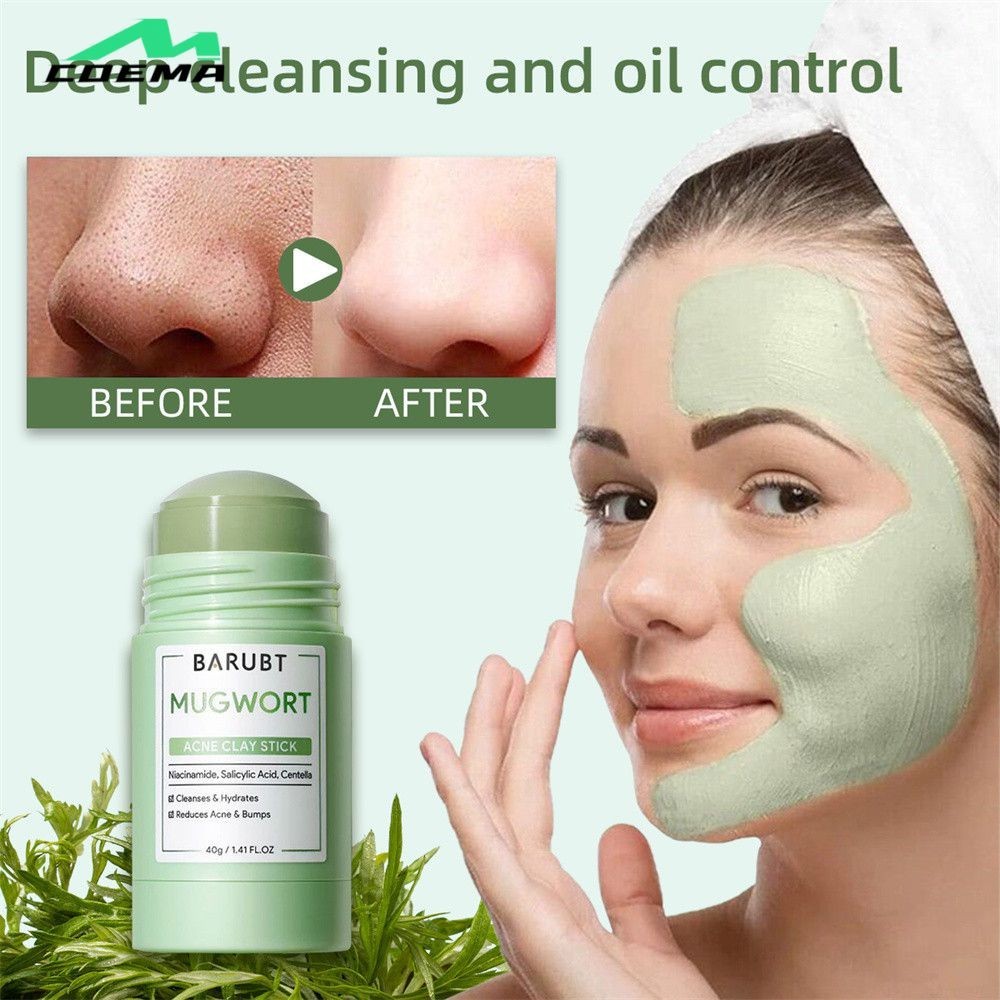 Mugwort Mud Mask Stick Clay Stick Cleansing Clay Mask Cleansing ...
