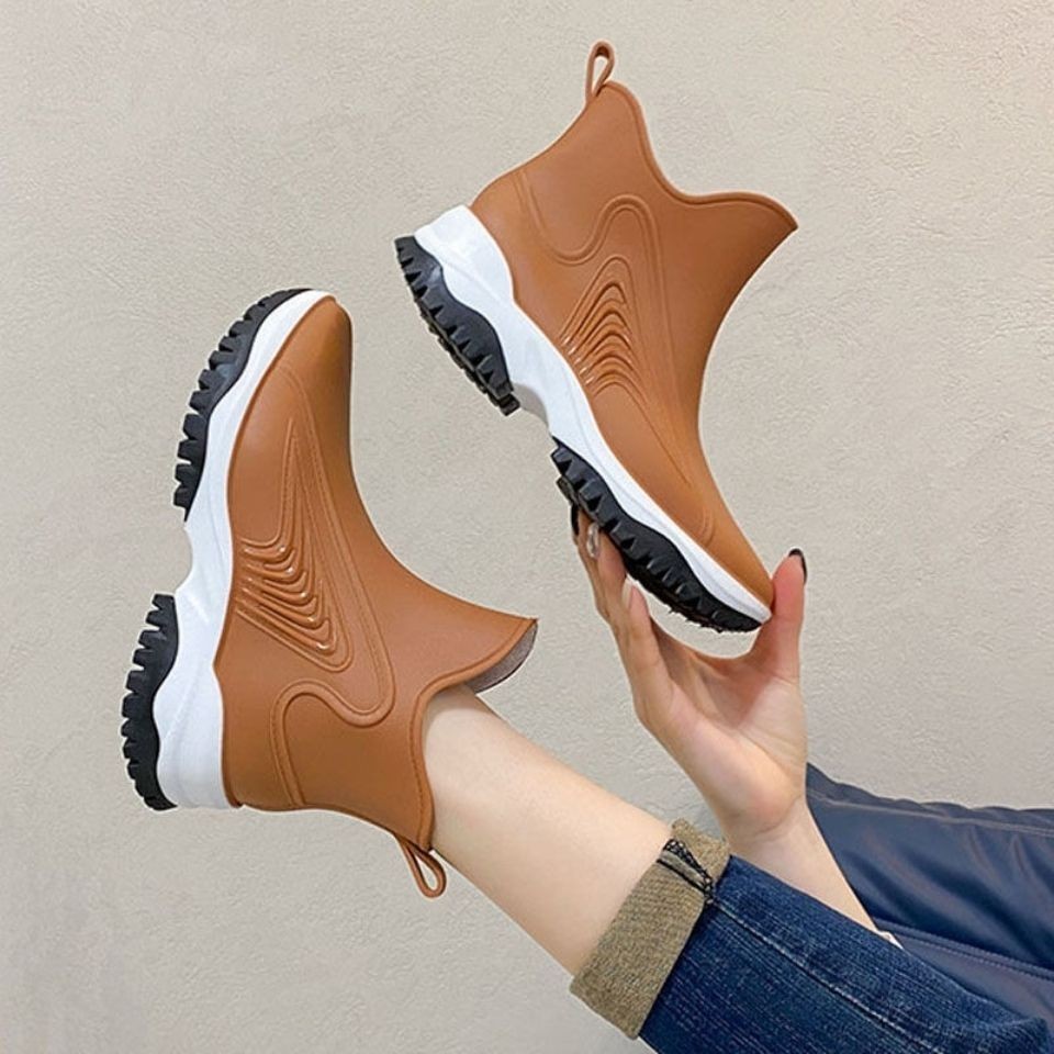 Lowest price free shipping 】 Rainy weather rain shoes Women's rain ...