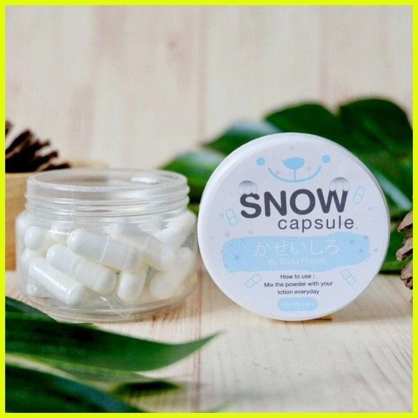 AUTHENTIC SNOW CAPSULES MADE IN THAILAND 30capsule | Shopee Philippines