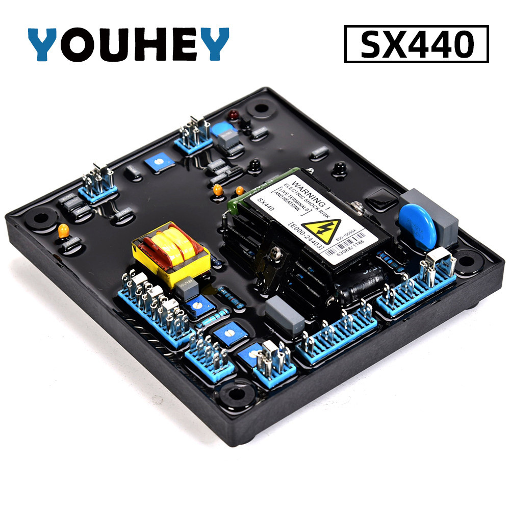 SX440 AVR Generator Regulator Automatic Voltage Control Module 200KW ...